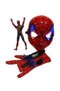 SPIDERMAN Net Throwing Gloves Lighted Mask 18 Cm Lighted Figure Set Of ...