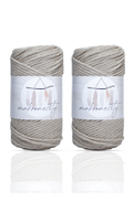 Makromecity Premium Screwed Macrame Thread 3mm Single Twist Macrame ...