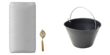 ABBASALI WHITE CEMENT 2KG WITH KARANDI & PVC BUCKET price in Dubai, UAE ...