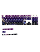 CN GAMING Genshin Impact Keqing PBT Keycaps, Cherry Profile 120 Key Set ...