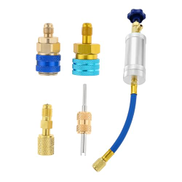 gohantee AC Oil Injector Kit for R1234YF R134A R410A Refrigerant System ...