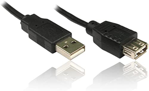 DKURVE USB 2.0 Extension Cable A to A Extender Lead Male Plug to Female ...