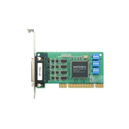 Moxa CP-114UL-DB9M 4-port RS-232 422 485 low profile Universal PCI serial board, 0 to 55C ...