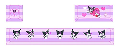 Voipuf Kuromi and My Melody Keycaps 3 Pcs Set of Custom Made,Five-Faced ...