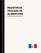 Registre de Traabilit Alimentaire: Tableau Pour la Gestion de la ...