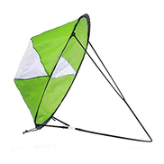 PVC Folding Paddle Board Canoe Downwind Sails Collapsible Kayak Boat ...