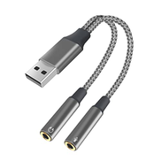 مواصفات و سعر ARKTEK USB to 3.5mm Jack Audio Adapter USB Sound Card ...