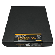 Lineco Folio Storage Box. Archival Clamshell with Metal Edge Boxboard, 11 x 14 x 1.75 Inches ...