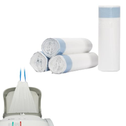 DOEL Self Cleaning Litter Box Litter Bags Large Sturdy Garbage Bag 15 ...