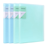 GUOKOFF A4 Display Folder 30 Pockets 4 Pack x 2 Color, Display Book ...
