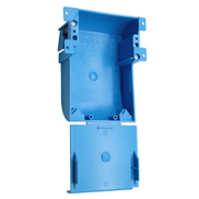 XGGYA Blue Single Gang Shallow Old Work Box with Flanges and Adjustable ...
