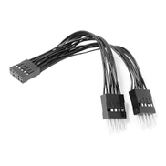 Gintai USB Header Extension Cable 9pin 10CM Y Type plit Two price in ...