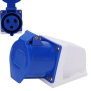 Mokernali Single Phase Socket, 3 Pin Industrial Power Socket, Explosion ...