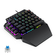 TANNGDIFNJAUN Computer Wired Keyboard K700 44 Keys RGB Luminous ...