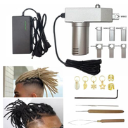 Hoiaost Electric Dreadlock Machine Kit - Crochet Braiding and Locs ...