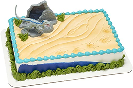 مواصفات و سعر DecoPac DecoSet Jurassic World Warning Cake Topper, 3 ...