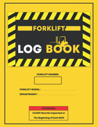 Forklift Log Book: 200 Pages of Forklift Daily Inspection Checklist Log ...