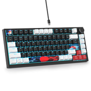 SOLIDEE Wired Mechanical Gaming Keyboard, Hot-swappable Mechanical ...
