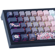 JOMKIZ PBT keycaps, 135 Keys Double Shot Keycaps Side Engraved ...
