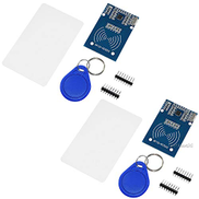 Gocameld 2pcs RFID Kit Mifare RC522 RFID Reader Module + S50 White Card ...