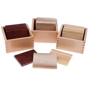 CHUNSHENN Set of 21pcs Montessori Sensorial Material - Weight Board ...