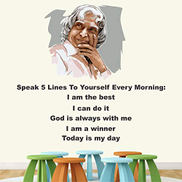 StickMe 'Abdul Kalam - Office Inspirational Motivational Quotes Wall ...