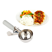 Restaurantware Met Lux 4 Ounce Portion Scoop, 1 Durable Cookie Scoop ...