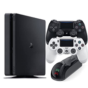 UIUIT Playstation 4 Slim 1TB Console with Black and Rose Gold Wireless ...