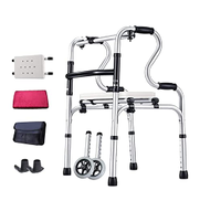 CEEBUS Wheeled Walking Frame, Adjustable Heights Rollator Walker with ...