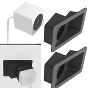 Teccle Angled Window Mount for Wyze Cam OG and OG Telephoto, 20 Degrees ...