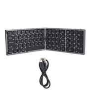 FEIP Folding Keyboard, Keyboard Ergonomic Keyboard Key Board with ...