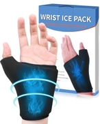 LBOYLOVE Wrist Ice Pack, Reusable Gel Ice Pack for Wrist, 360 Coverage ...