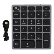 Kufoo USB Numeric Keypad, Portable Slim Mini Rechargeable Number Pad ...
