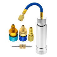 gohantee AC Oil Injector Kit for R1234YF, R134A, R410A, HVAC Dye Oil ...