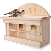 wildtier liebe NABU Nesting Box for Sparrows, Sparrows - Sparrow House ...