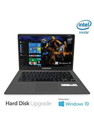 TOUCHMATE TM-NB148S Transformers 14" Notebook - Silver- Slimbook with ...