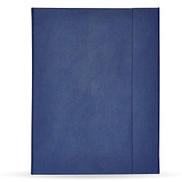 FIS Magnetic Folder Italian PU Cover with Writing Pad, Ivory Paper, A4 ...