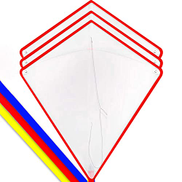 HENGDA KITE DIY Blank Painting Kite for Kids & Adults, Kite Making Kit ...