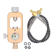 Luocute DIN Valve Adapter Kit, 40MPa Filling Station Adapter with O ...