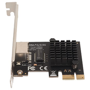 ASHATA PCIe Ethernet Card, PCI Express Network Adapter, 10 100 1000 2 ...
