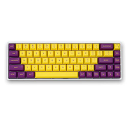 Venit Keys Double Shot Keycaps AFD Profile DYE-SUB 144 Keys Purple-Gold ...
