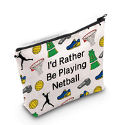 مواصفات و سعر LEVLO Netball Ball Makeup Bag I'd Rather Be Playing ...