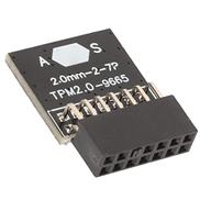 Sanpyl TPM 2.0 Module, 14 Pin 2x7P TPM Chip Security Module Encryption Processor Standard PC ...