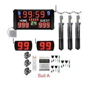 WQZZDStar LED Gym Timer, LED Scoreboard With Synchronized Countdown ...