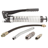 Forsage Heavy Duty Lever-Action Manual 600ml Grease Gun, Premium Dual ...