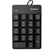 Sunreed USB Numeric Keypad, Portable Slim Mini Number Pad for Laptop ...
