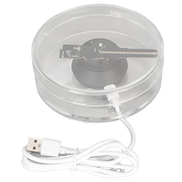 Bewinner 3D Hologram Fan, 48 LEDs Holographic Fan Projector WiFi APP ...