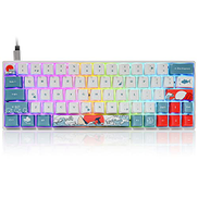 Guffercty kred GK61 GK64 60 Mechanical Keyboard Red Switch 64-Key Hot ...