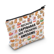 LEVLO Capybara Lover Mom Zipper Pouch Gift Because Capybaras Are ...