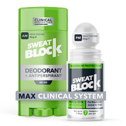SweatBlock Antiperspirant Deodorant System - MAXIMUM CLINICAL STRENGTH ...